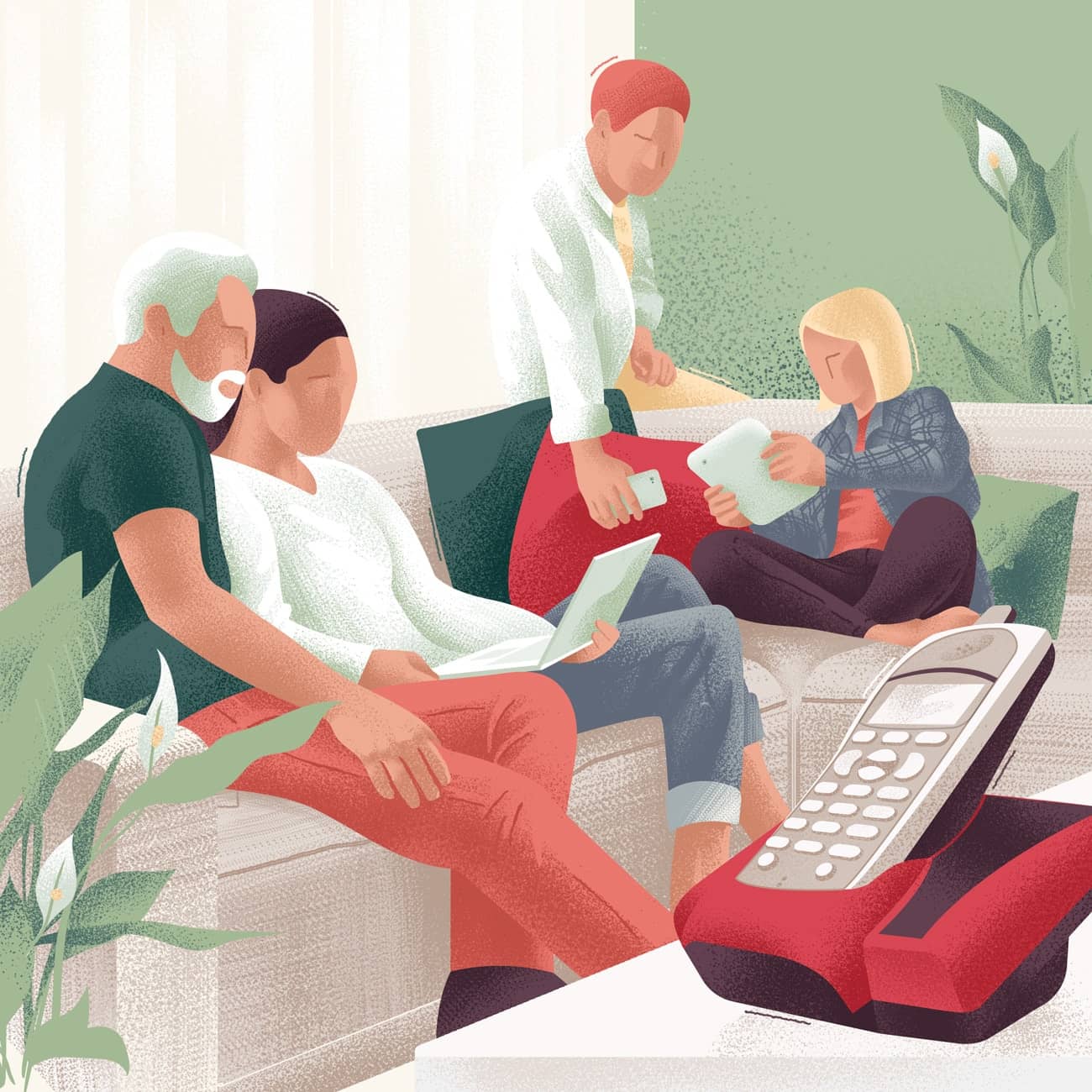 Family.Net | Branding, Illustration, Product & Web Design | Bachoo